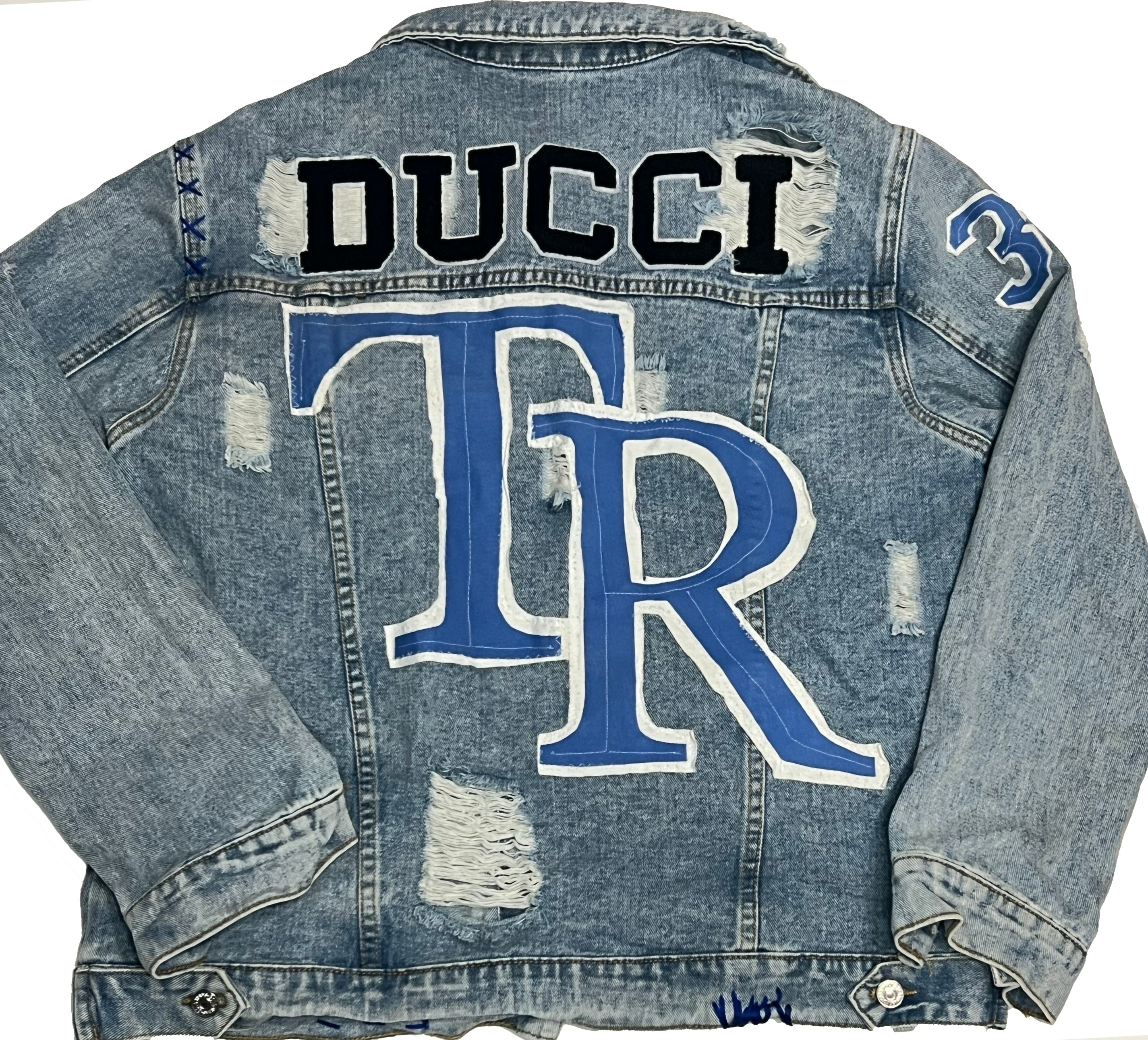 Adult CUSTOM Denim Jacket – J la la Designs